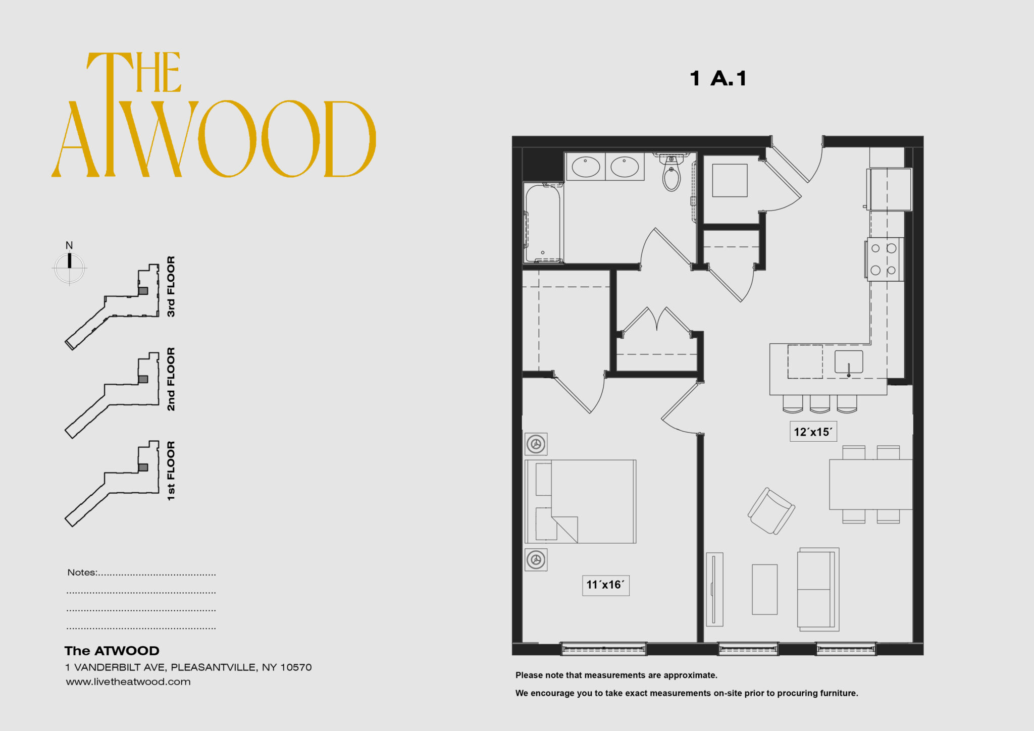 Floor Plan – The Atwood