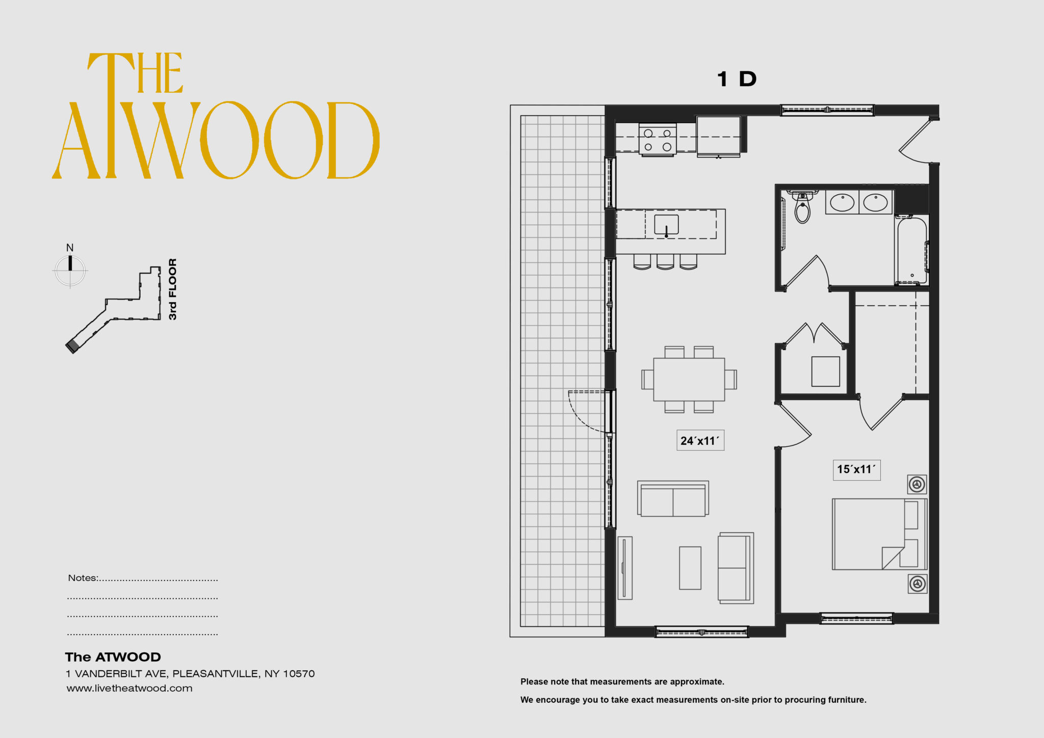 Floor Plan – The Atwood